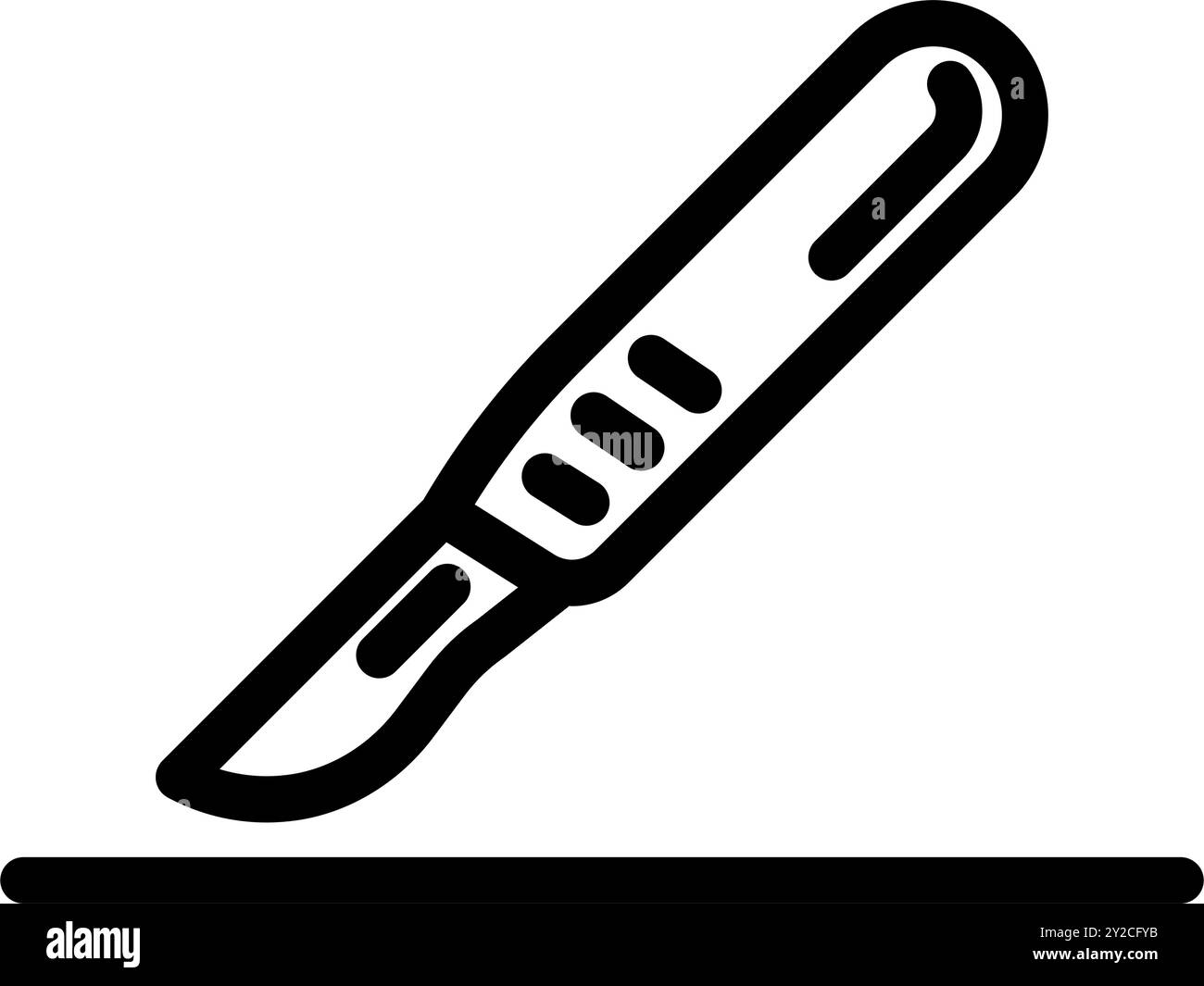 excision surgery line icon vector illustration Stock Vector Image & Art ...