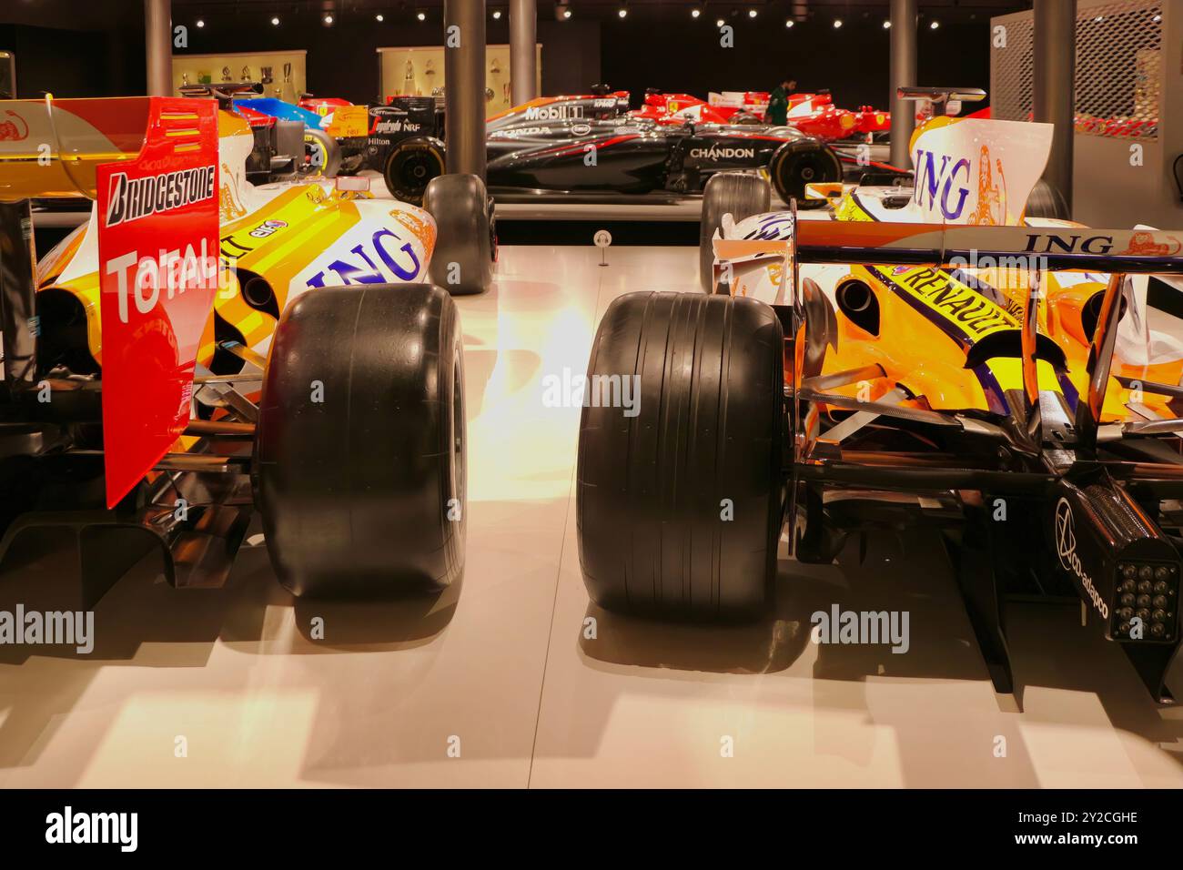 Collection of racing cars Fernando Alonso Formula 1 world champion ...