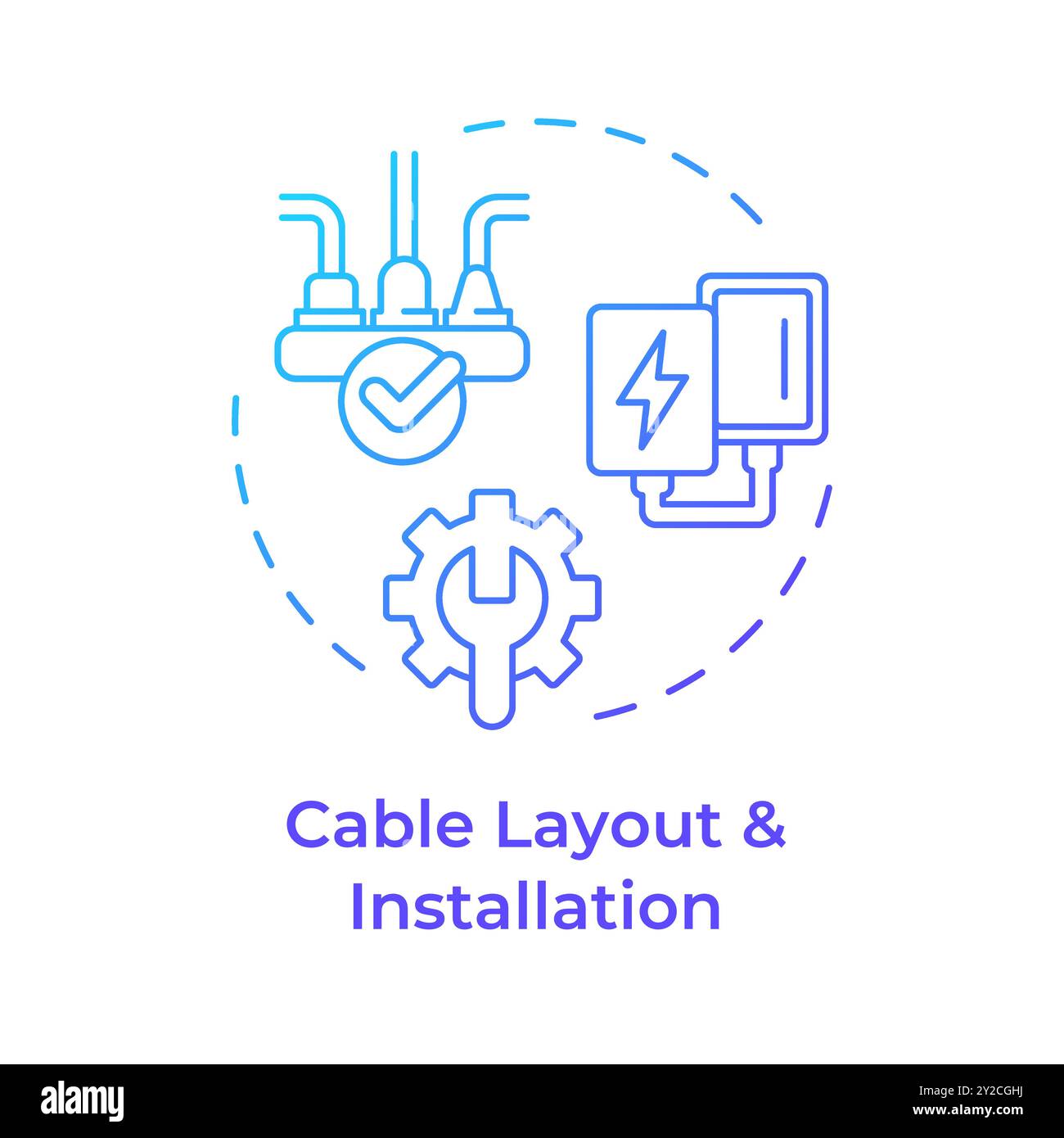 Aesthetic power supply Stock Vector Images - Alamy