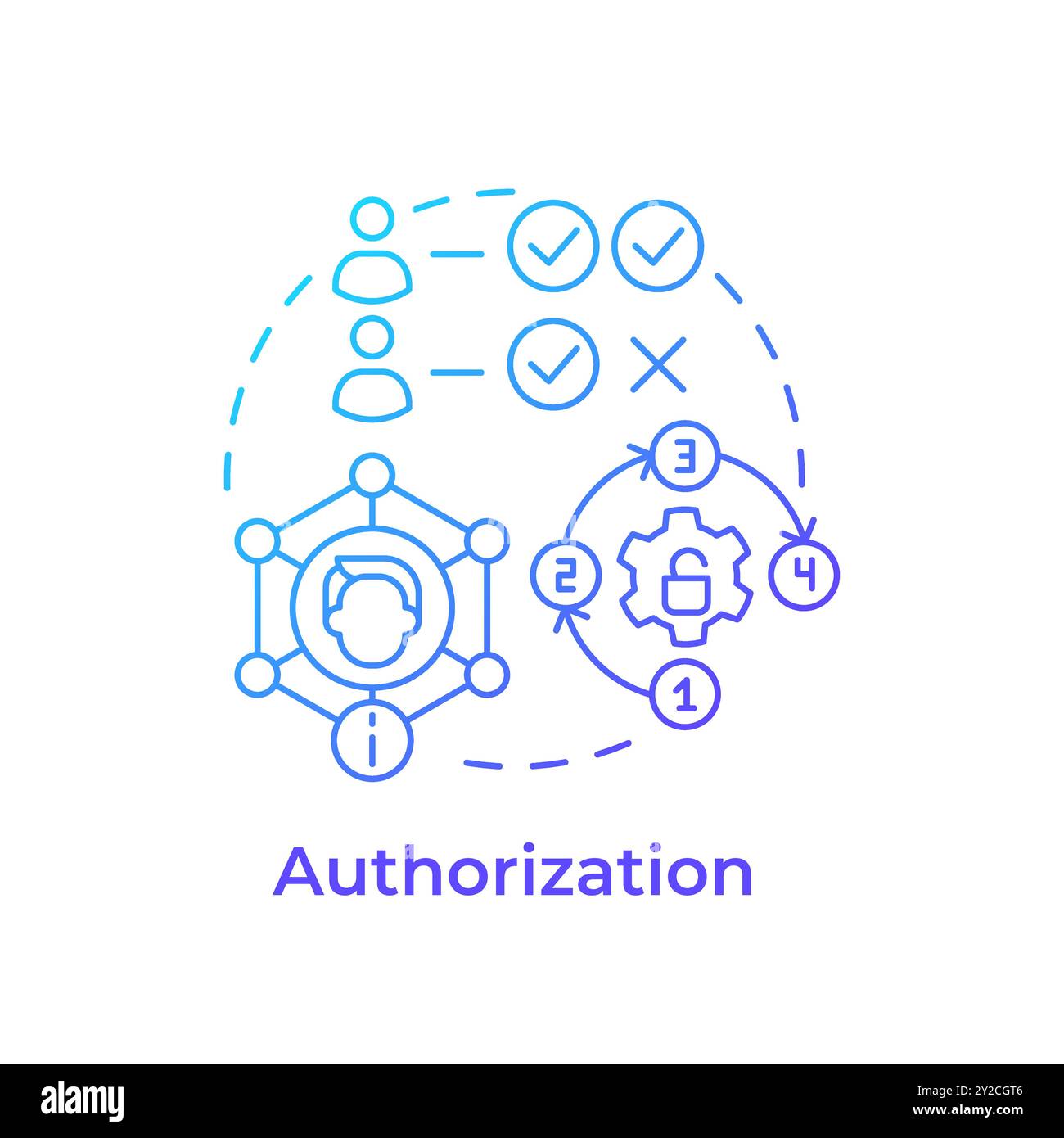 Authorization image Cut Out Stock Images & Pictures - Alamy