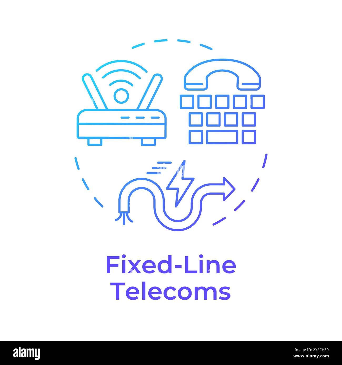 Fixed telephony Stock Vector Images - Alamy