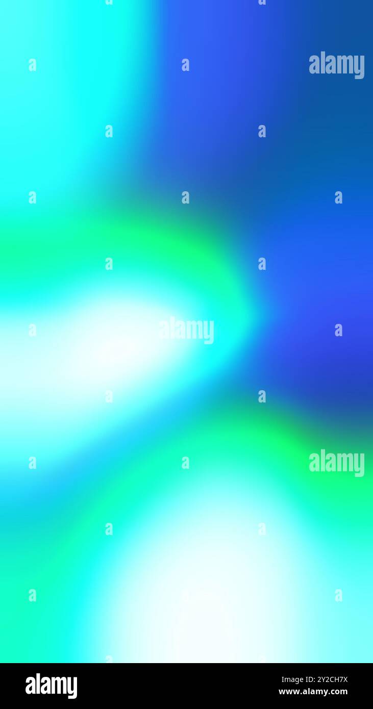 Green, cyan and blue colors spectrum blurred gradient animation. Soft ...