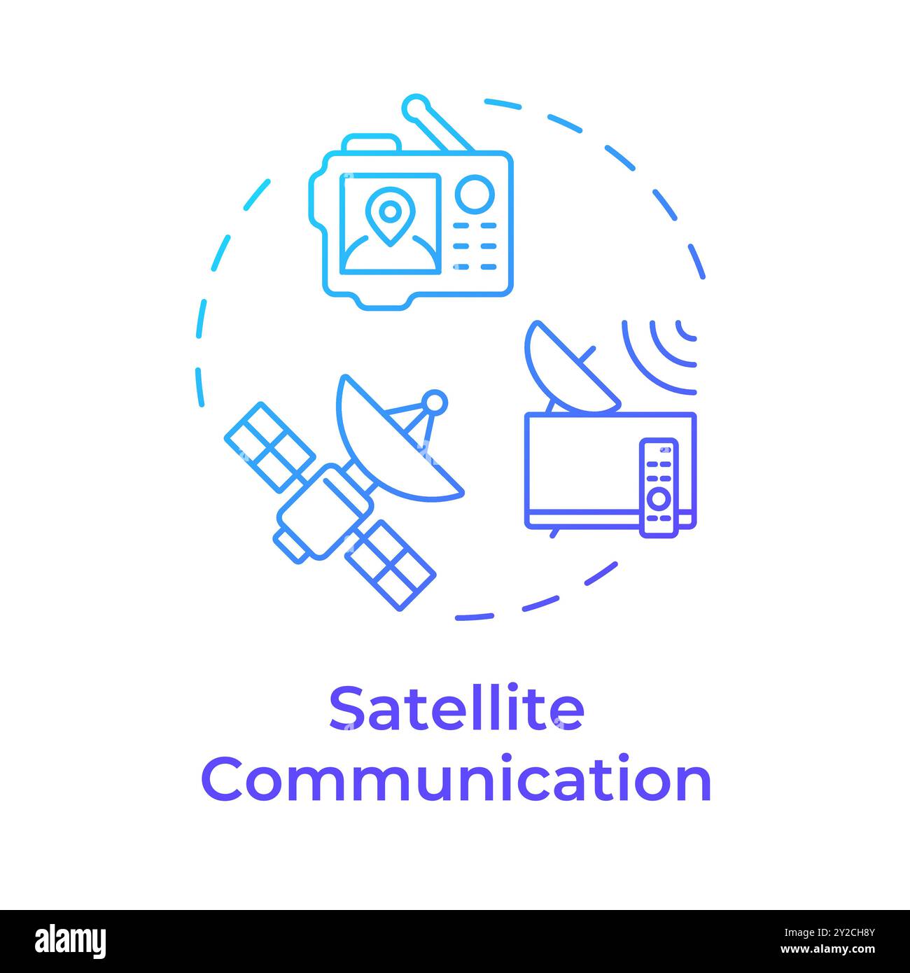 Ground communication station Cut Out Stock Images & Pictures - Alamy