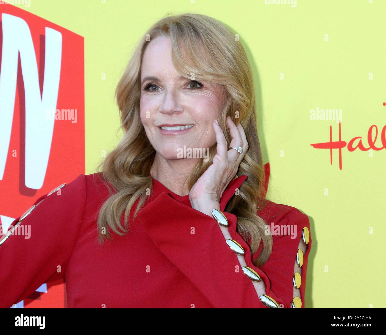 Los Angeles, USA. 9, September, 2024. Pictured left to right, Lea ...