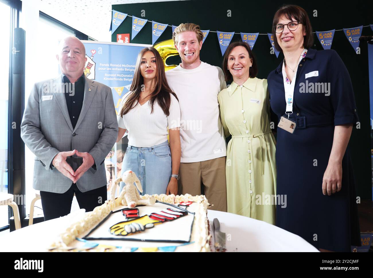 Jette, Belgium. 10th Sep, 2024. Ronald McDonald Foundation co-founder ...