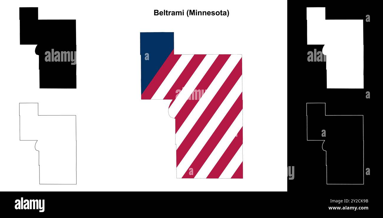 Beltrami map Stock Vector Images - Alamy