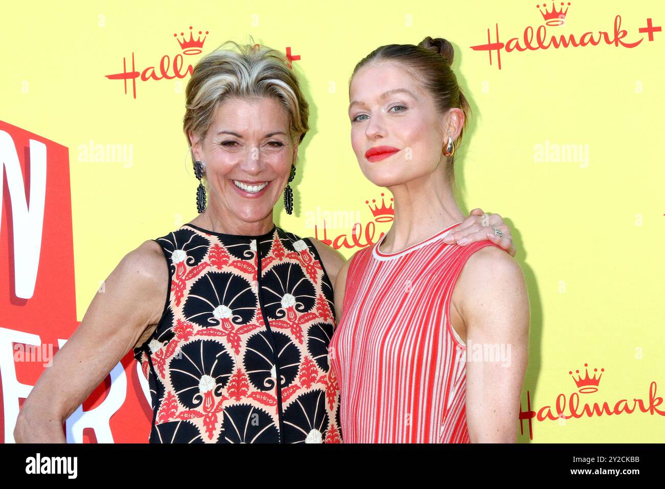 Los Angeles, USA. 9, September, 2024. Pictured left to right, Wendie ...