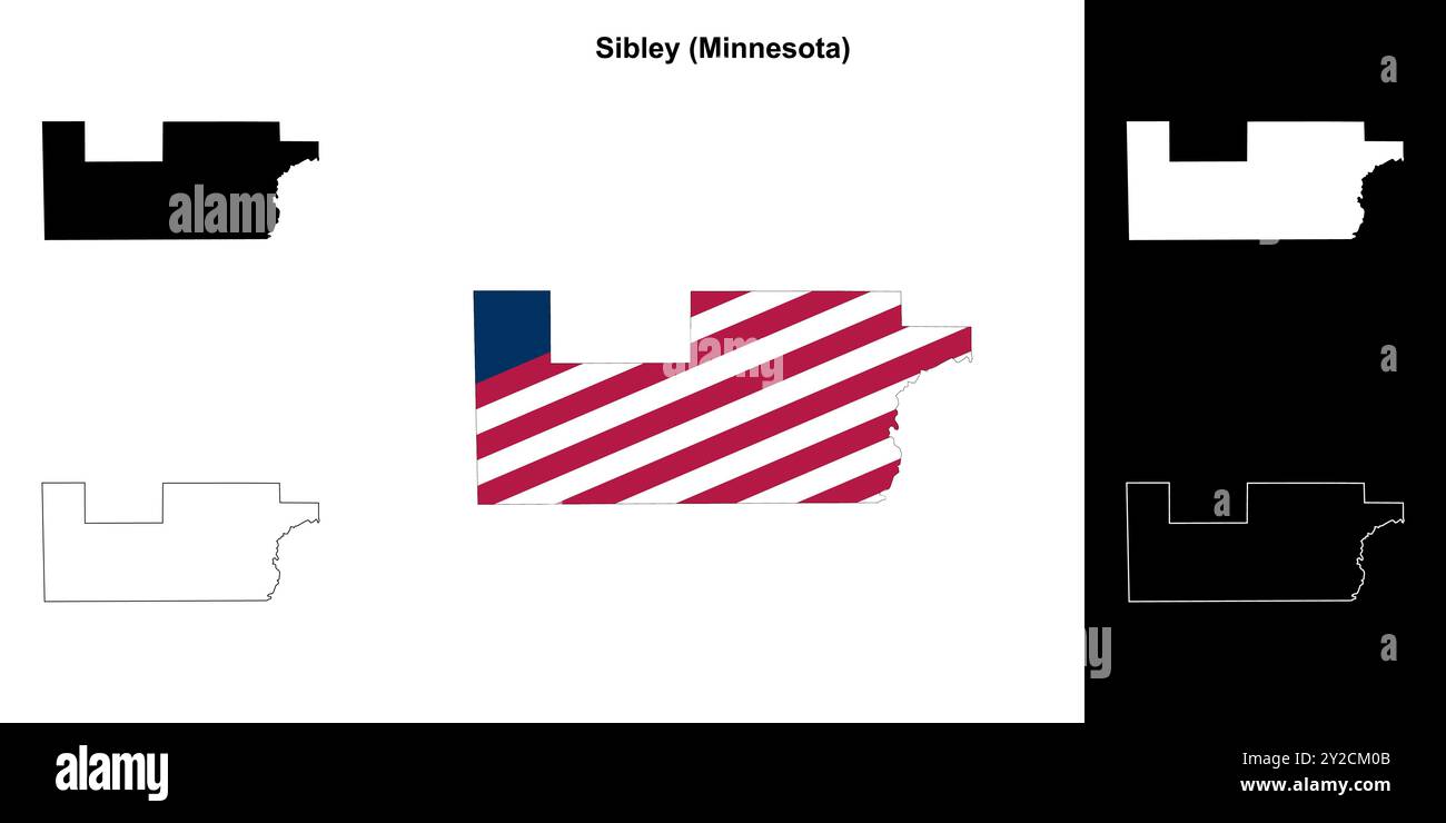 Blank sibley map hi-res stock photography and images - Alamy