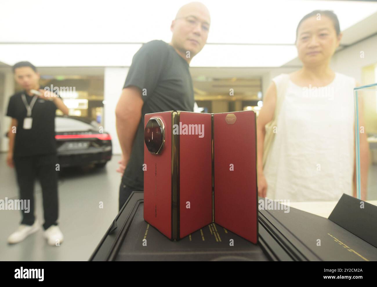 HANGZHOU, CHINA - SEPTEMBER 10, 2024 - Customers experience the world's ...