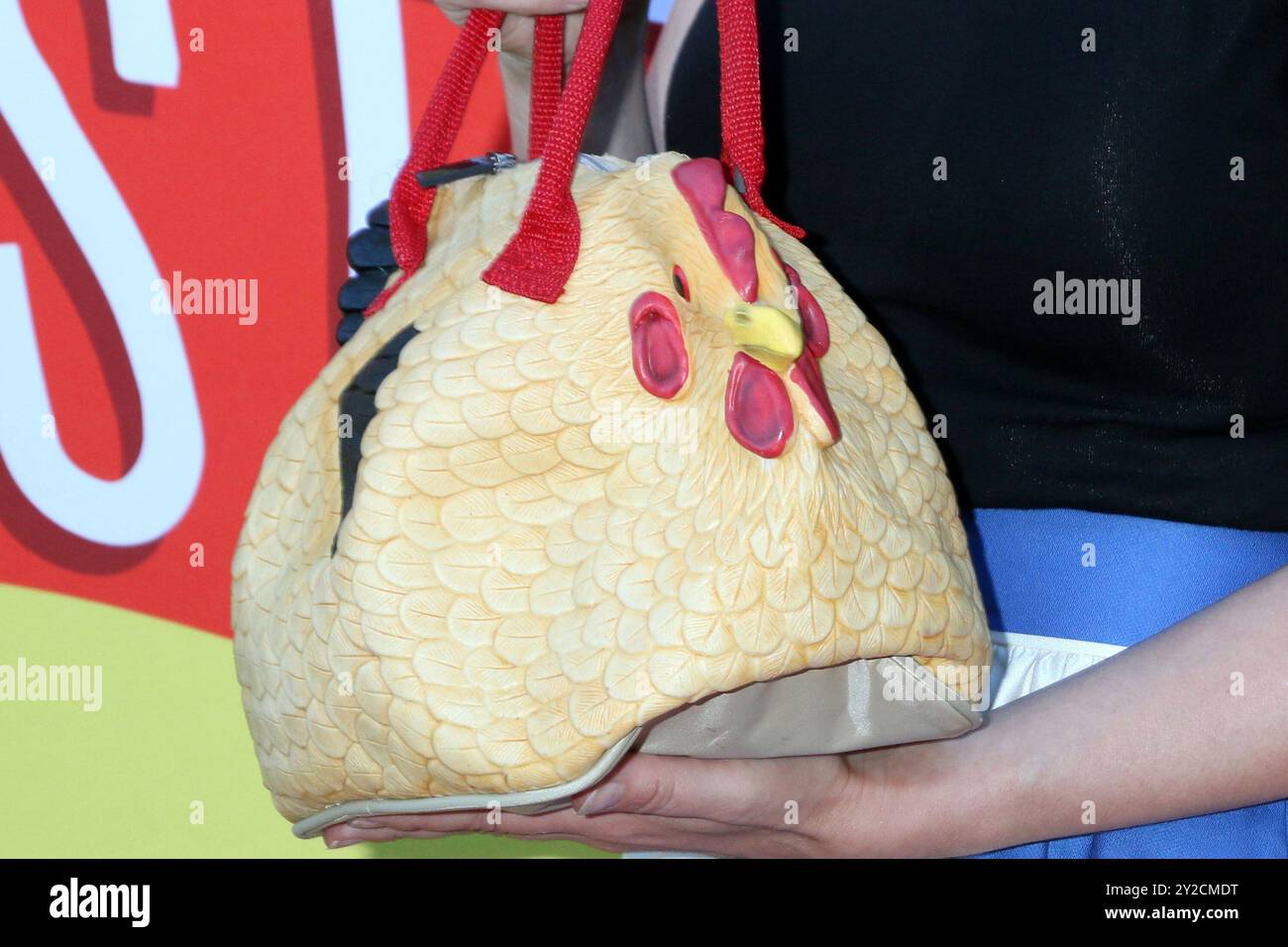 Kimmy Gatewood chicken purse detail at arrivals for THE CHICKEN SISTERS ...