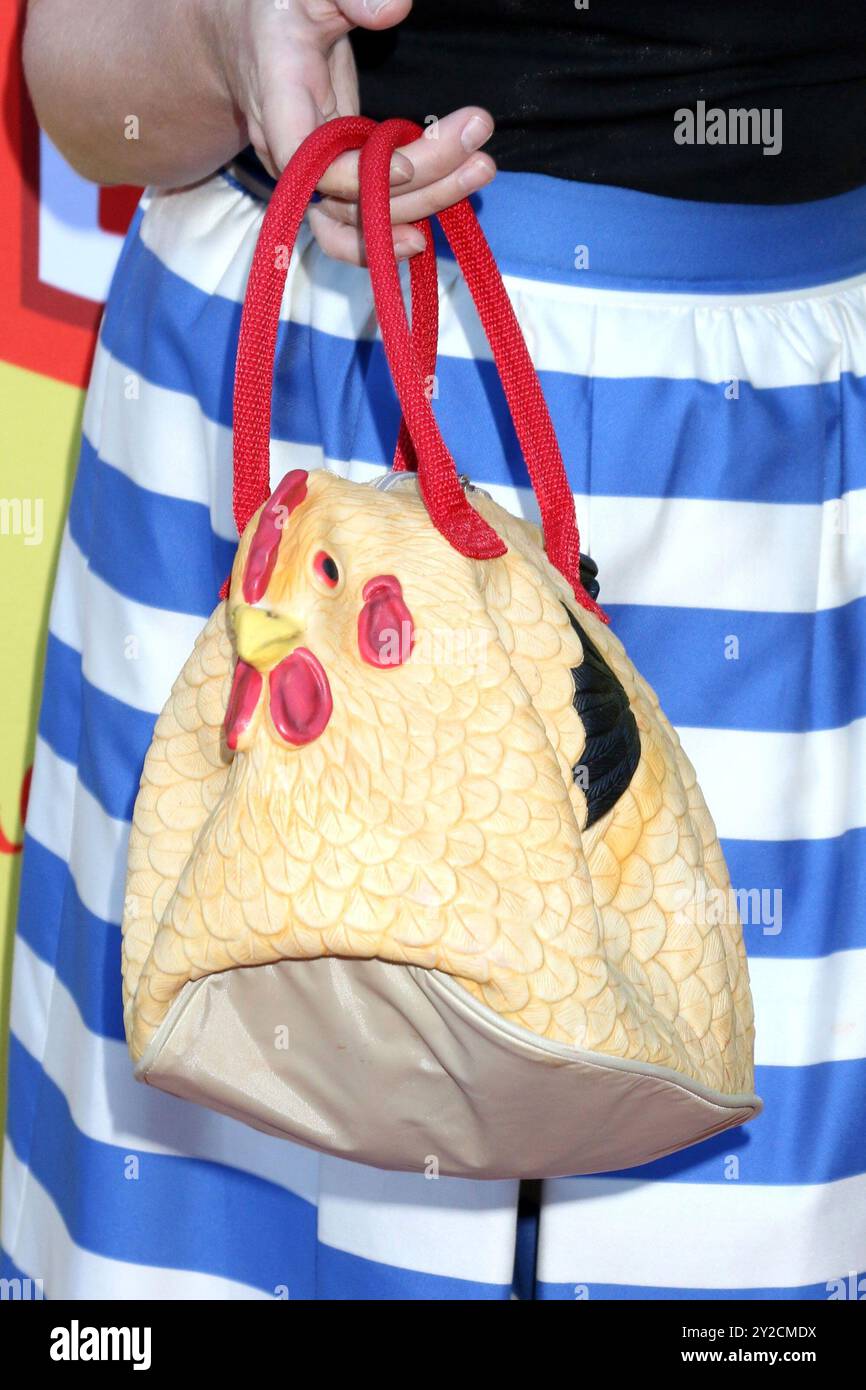 Kimmy Gatewood chicken purse detail at arrivals for THE CHICKEN SISTERS ...