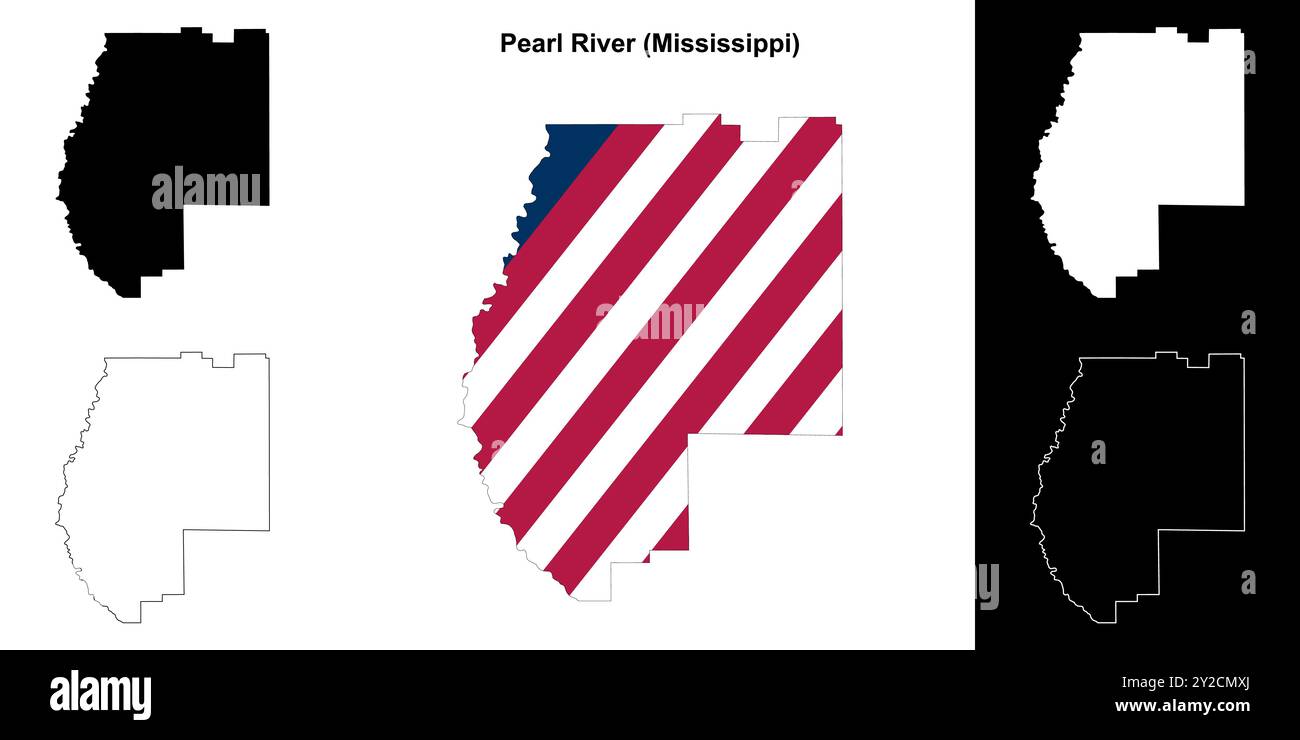 Map of pearl river hi-res stock photography and images - Alamy