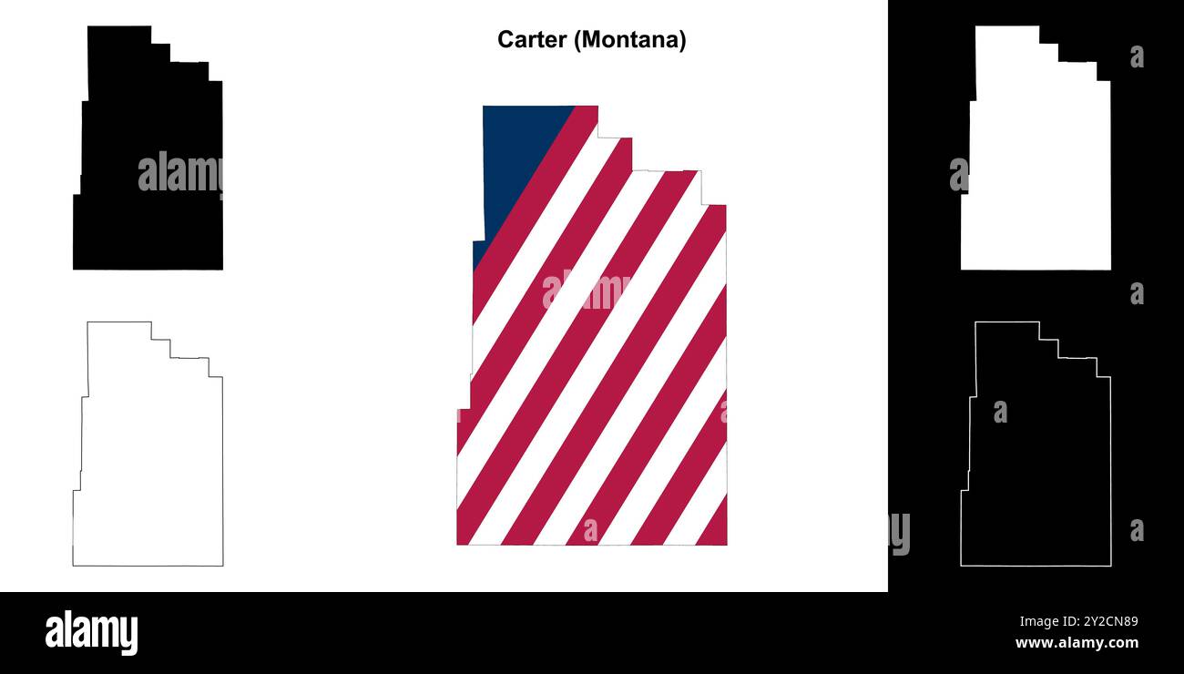 Carter map hi-res stock photography and images - Alamy