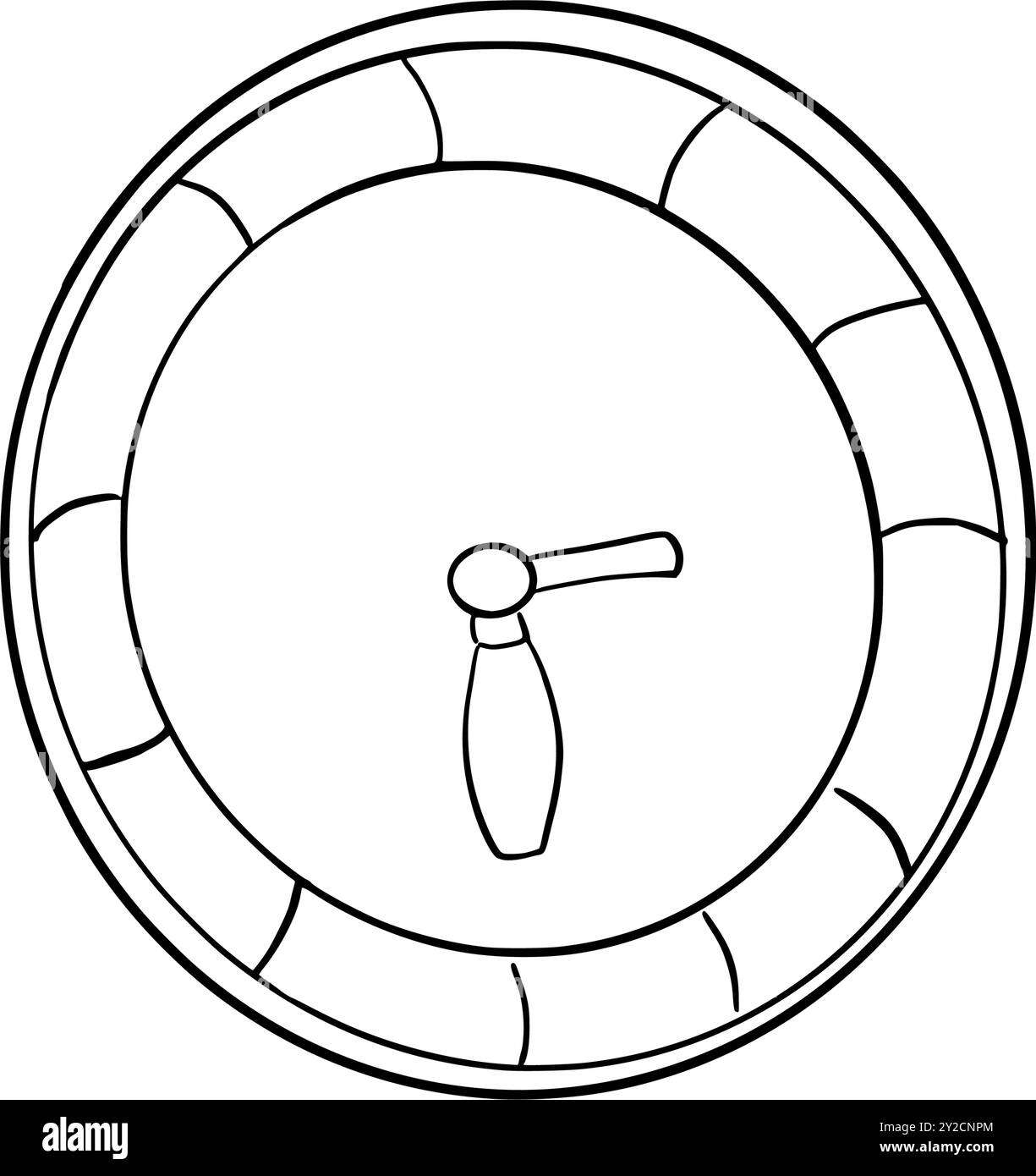 Wooden beer barrel black white outline vector illustration isolated ...