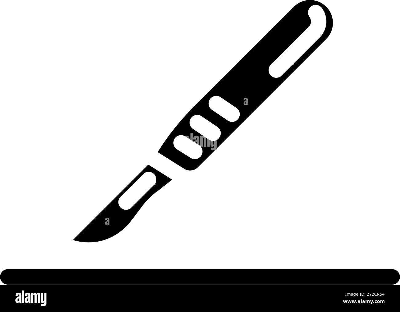 excision surgery glyph icon vector illustration Stock Vector Image ...