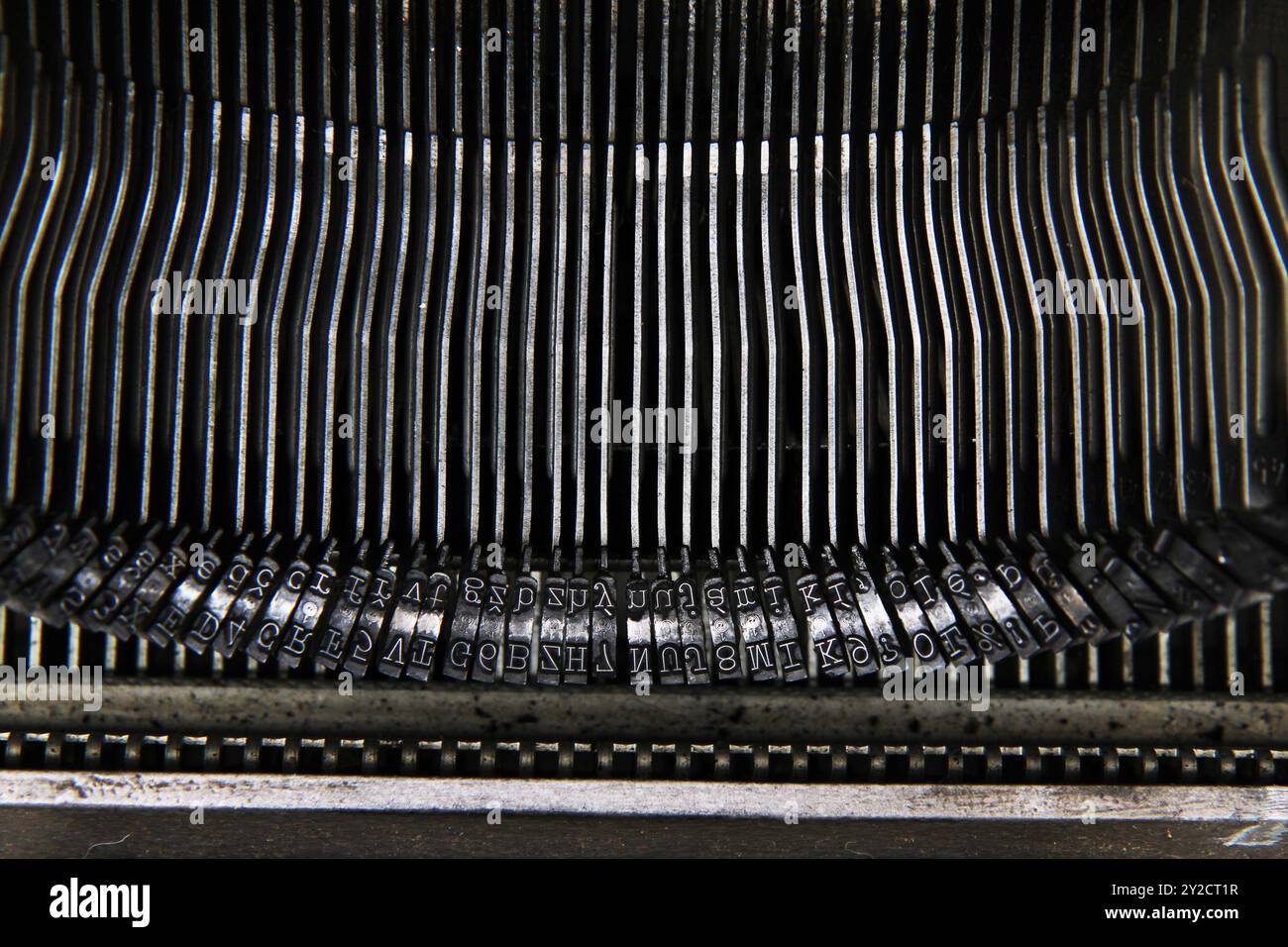 detail of typing machine as very nice technology background Stock Photo ...