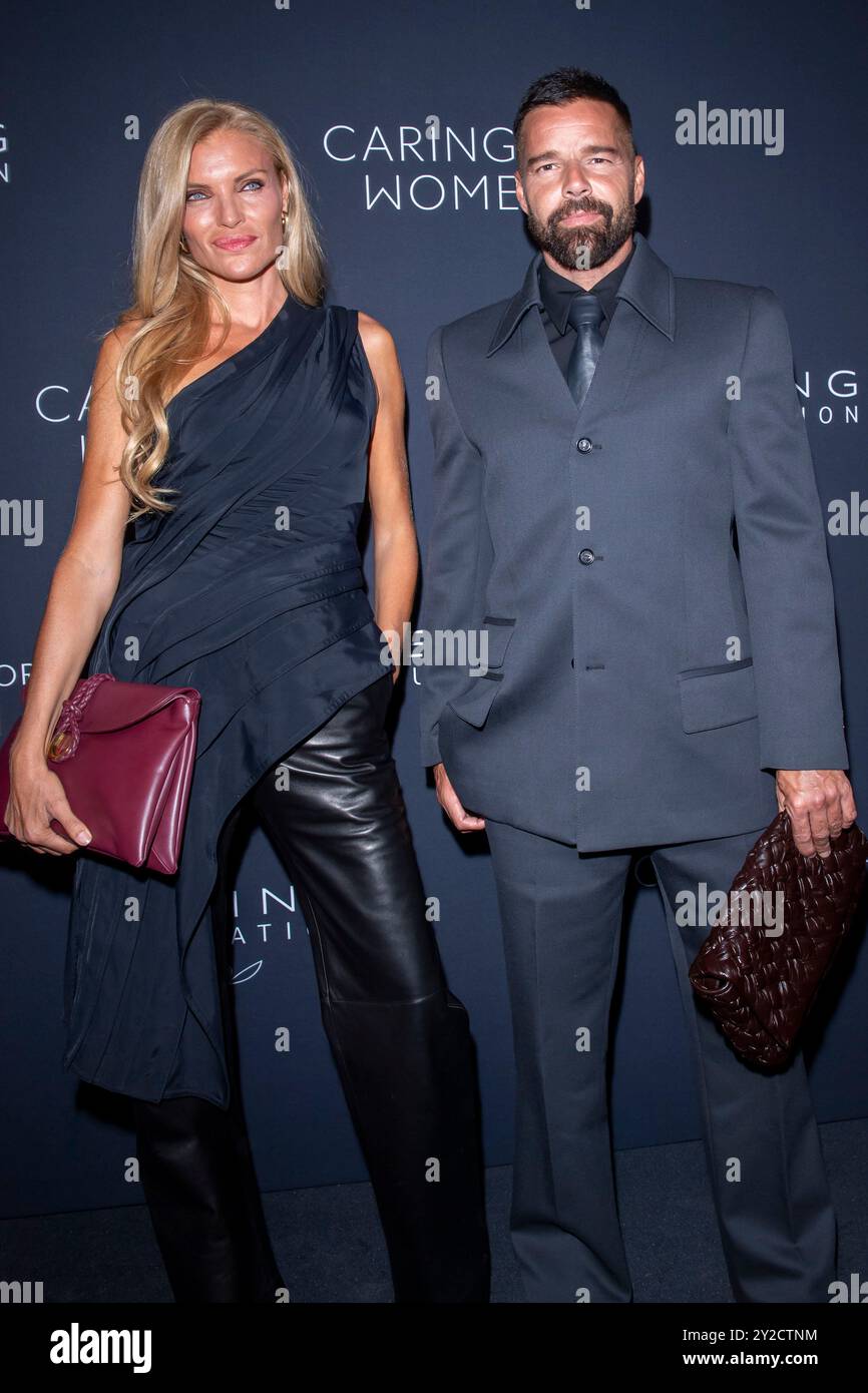 NEW YORK, NEW YORK - SEPTEMBER 09: (L-R) Esther Canadas and Ricky ...