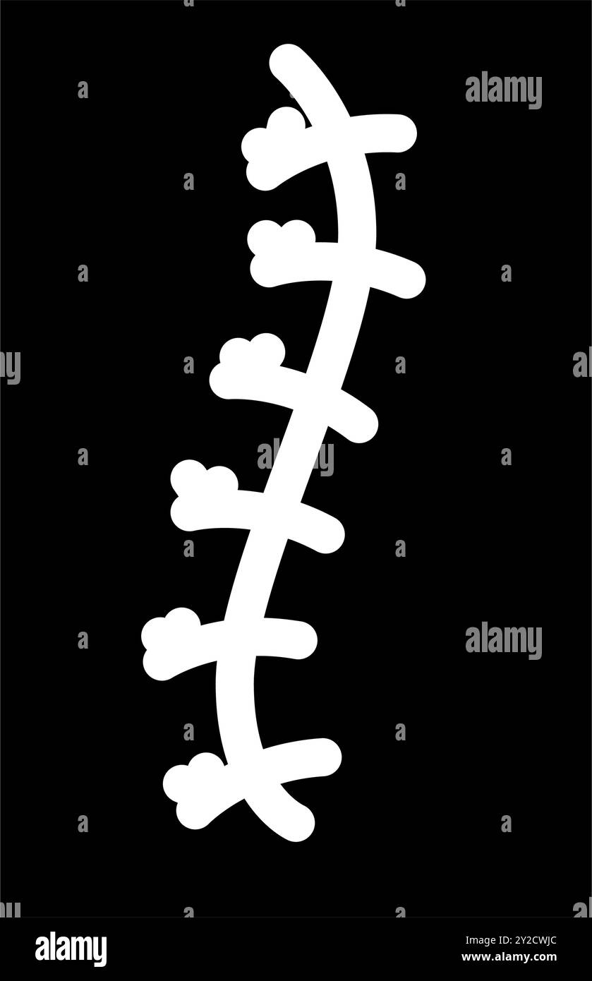 Sutures incision Black and White Stock Photos & Images - Alamy