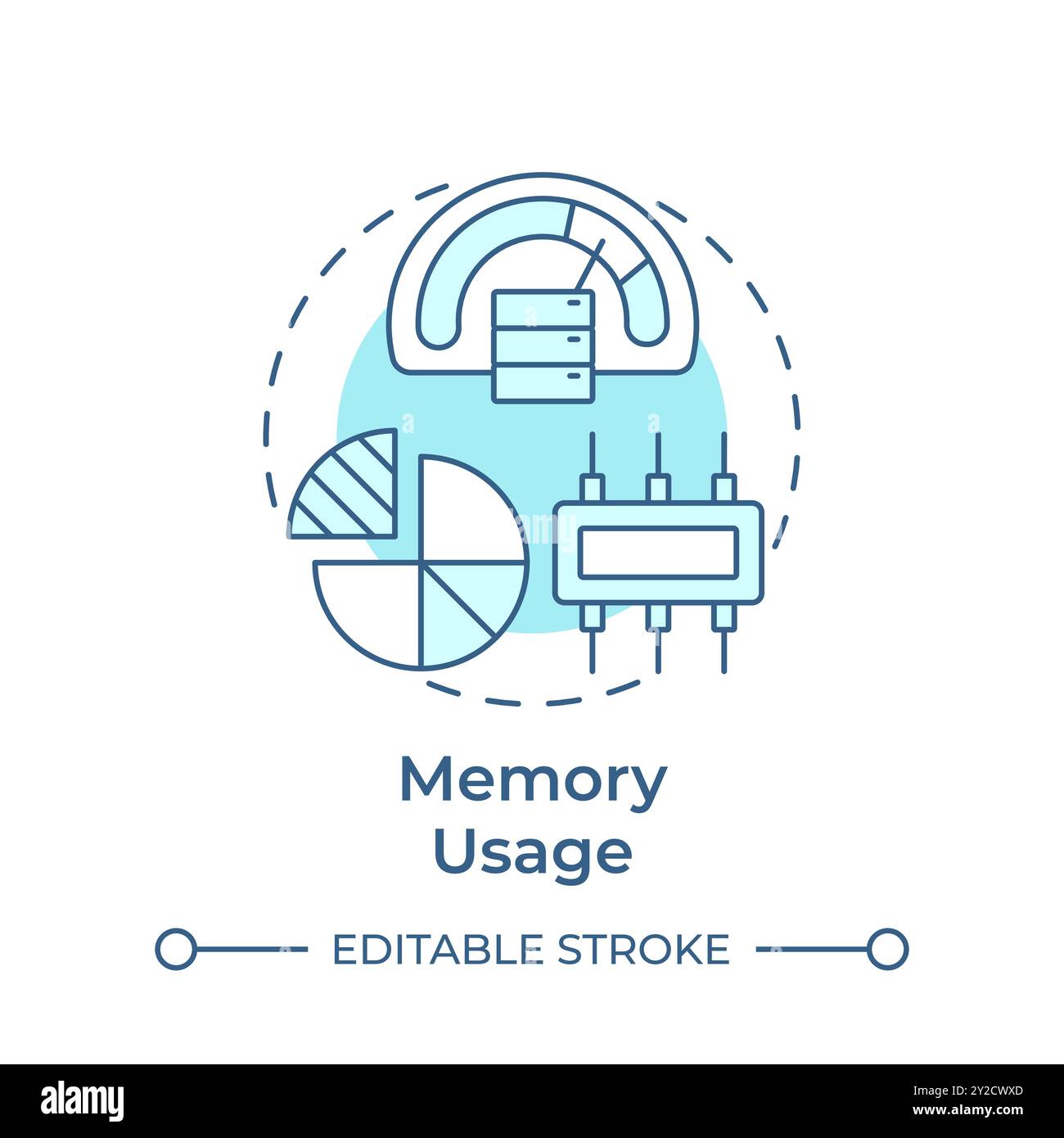 Memory usage soft blue concept icon Stock Vector Image & Art - Alamy Memory usage soft blue concept icon Stock Vector Image & Art - Alamy
