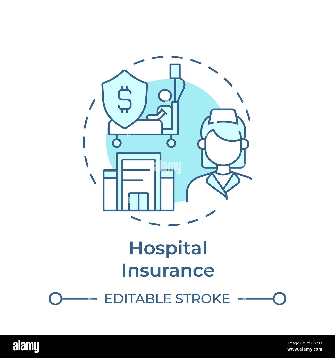 Inpatient hospital care Stock Vector Images - Alamy