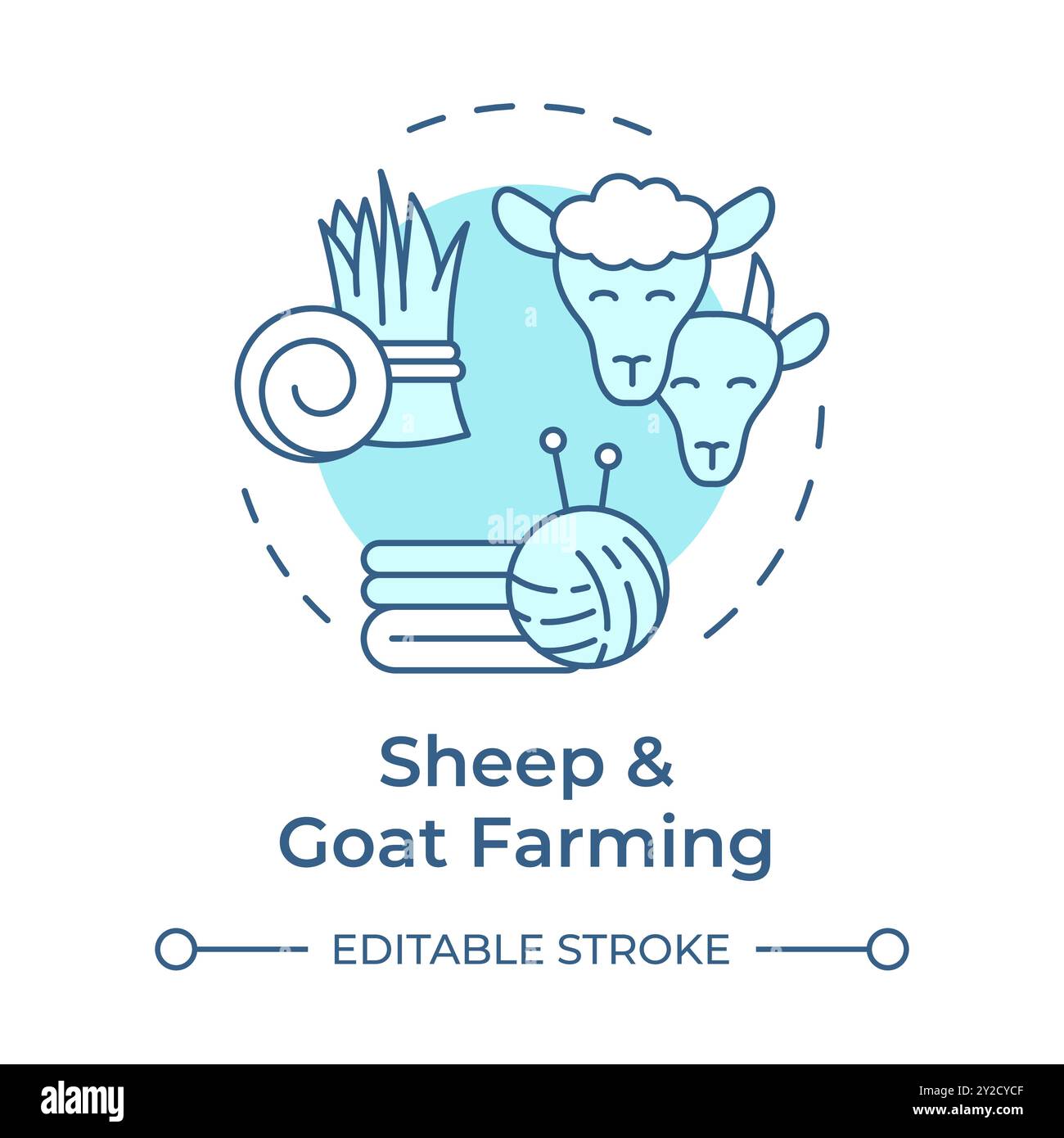 Sheep welfare Stock Vector Images - Alamy