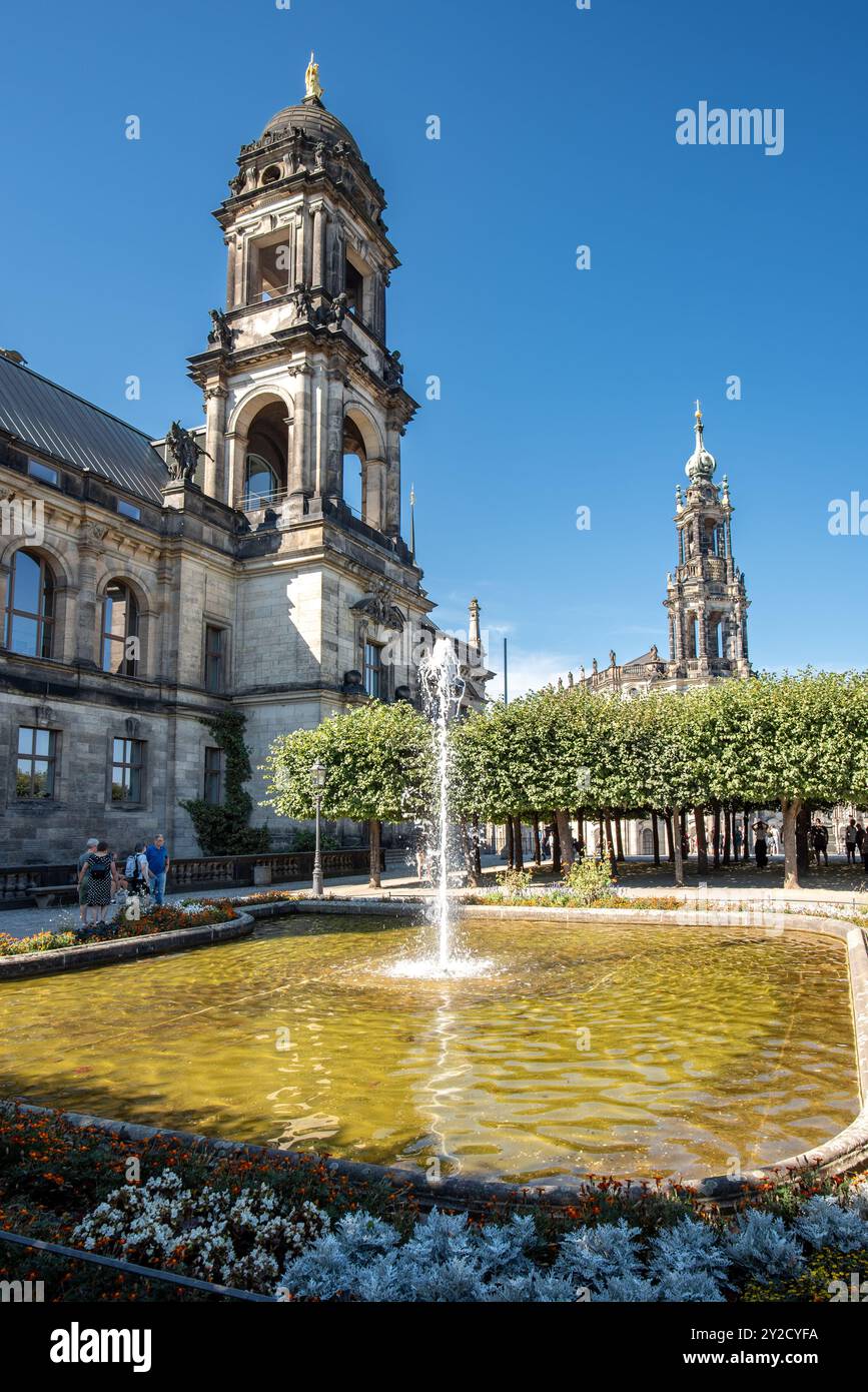 Bruhl's Terrace historic architectural terrace nicknamed "The Balcony ...