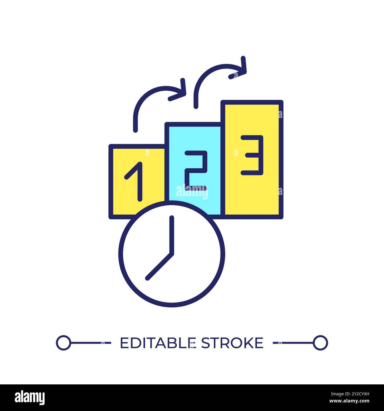 Vision milestones Stock Vector Images - Alamy