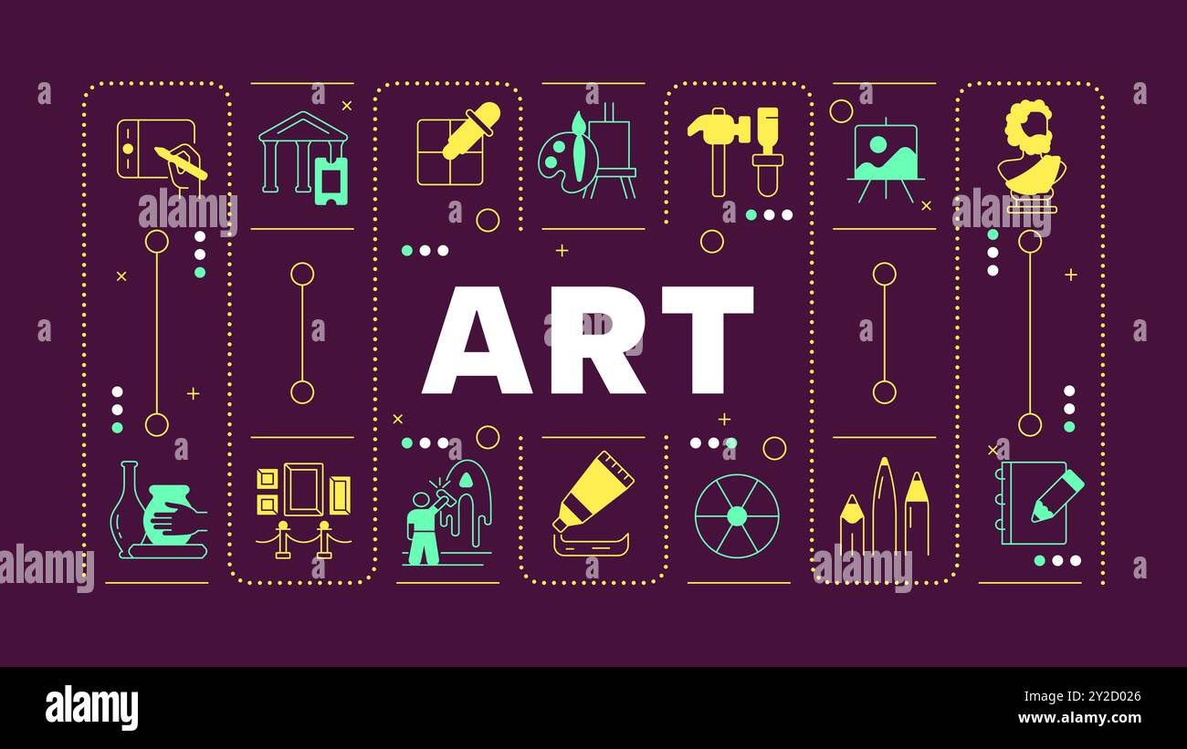 Dark theme painting art Stock Vector Images - Alamy