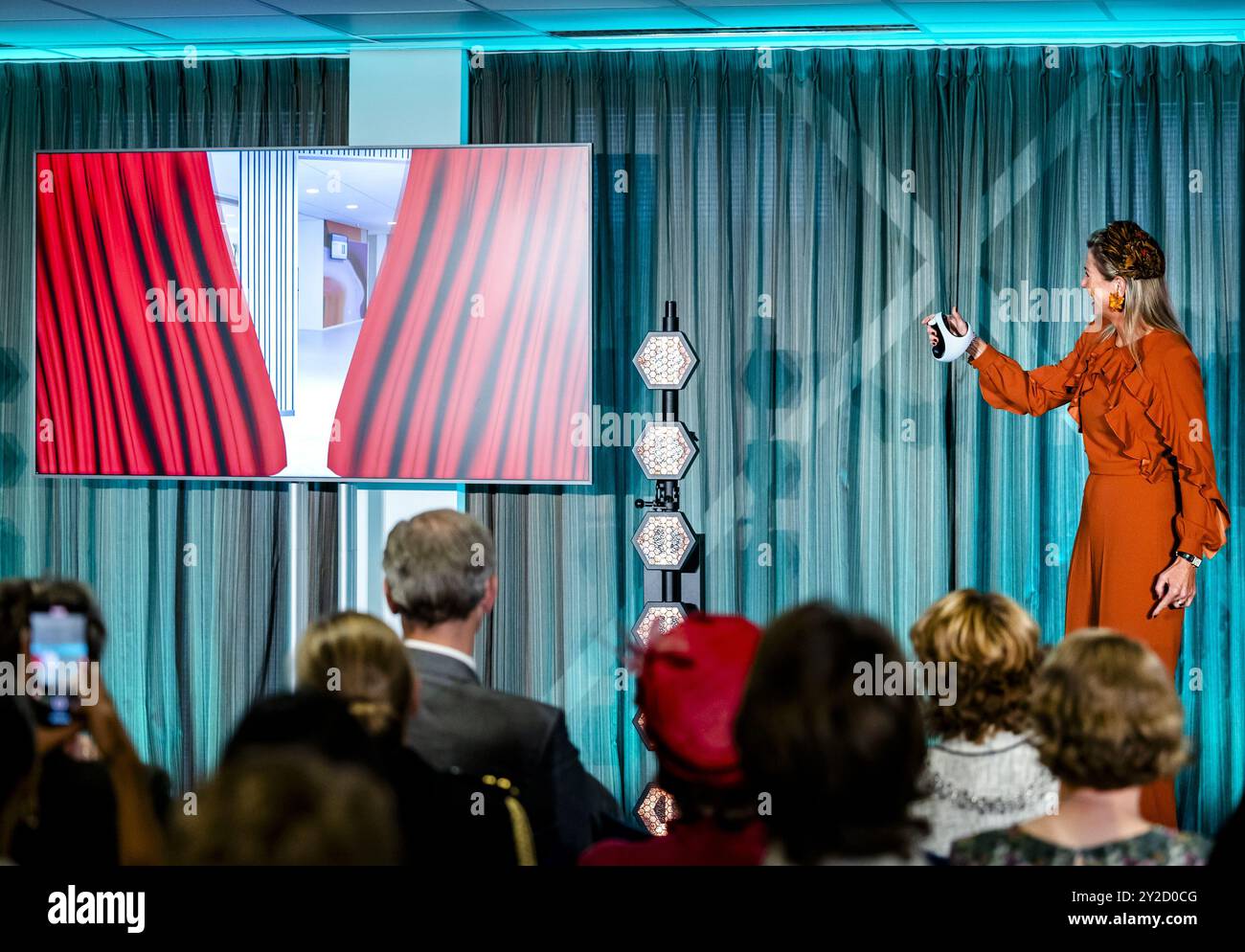 DELFT - Queen Maxima during opening of the new outpatient clinic of the ...