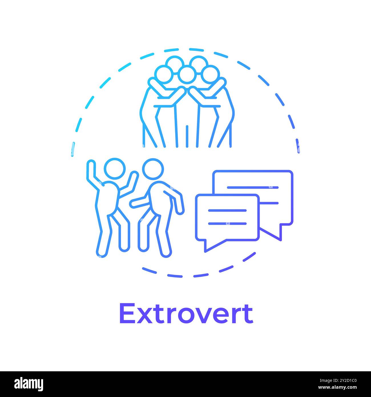 Extrovert symbol hi-res stock photography and images - Alamy
