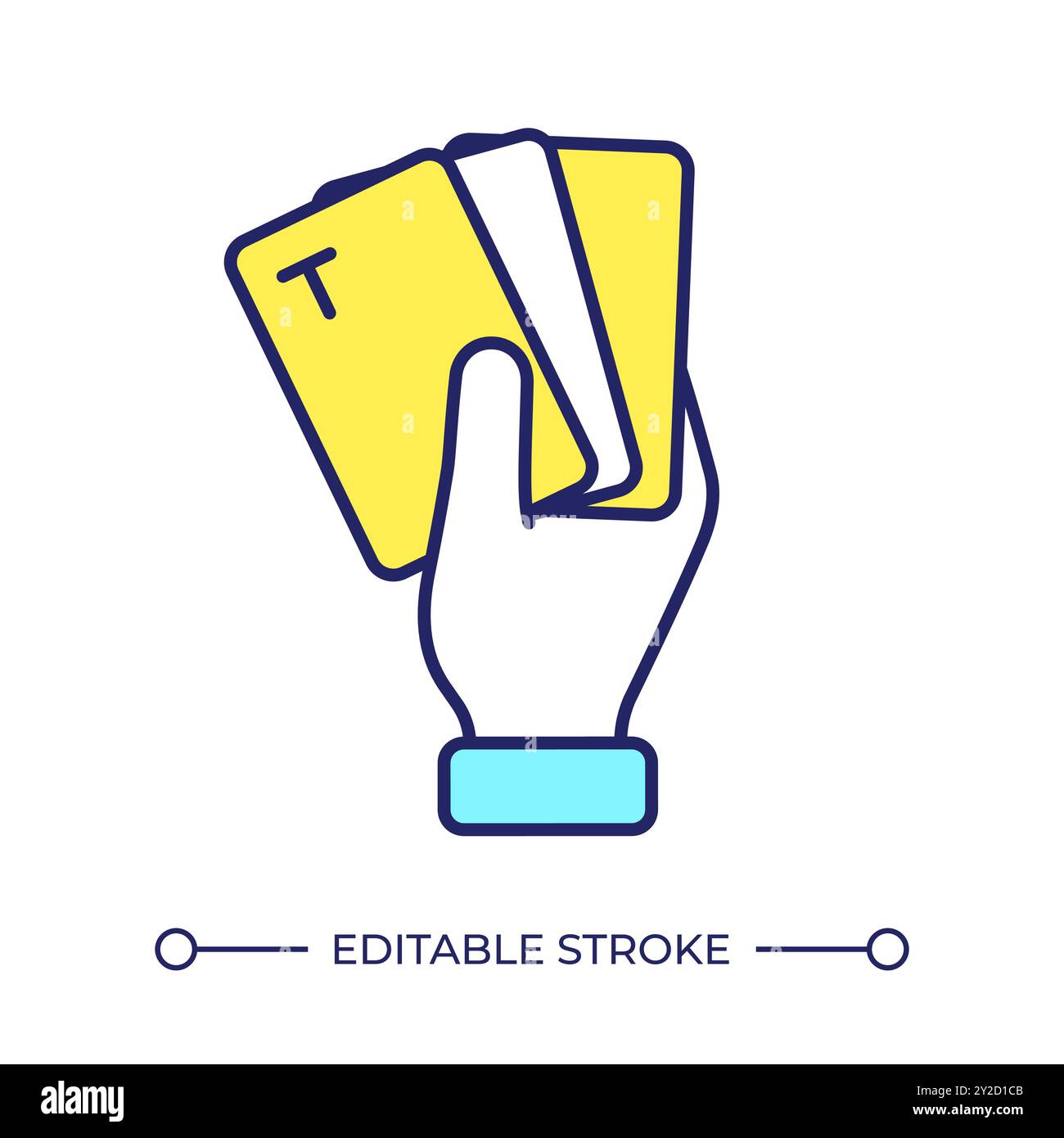 Agile poker cards RGB color icon Stock Vector Image & Art - Alamy