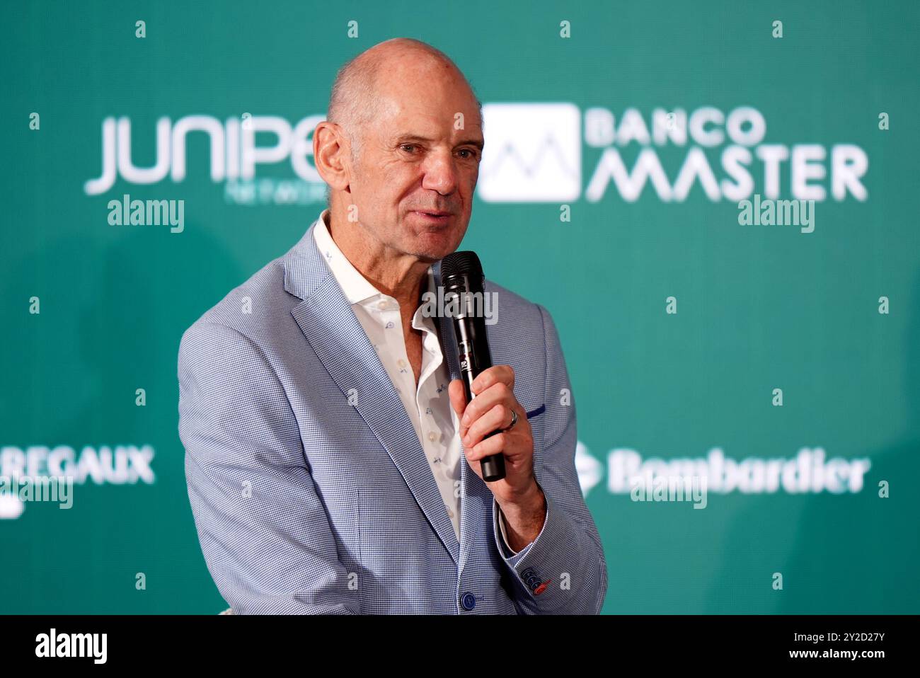 Adrian Newey, newly appointed managing technical partner of Aston ...