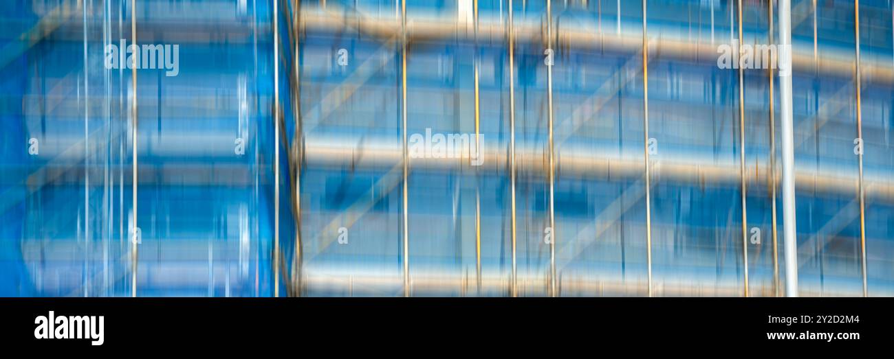 Abstract of Scaffolding site Stock Photo - Alamy