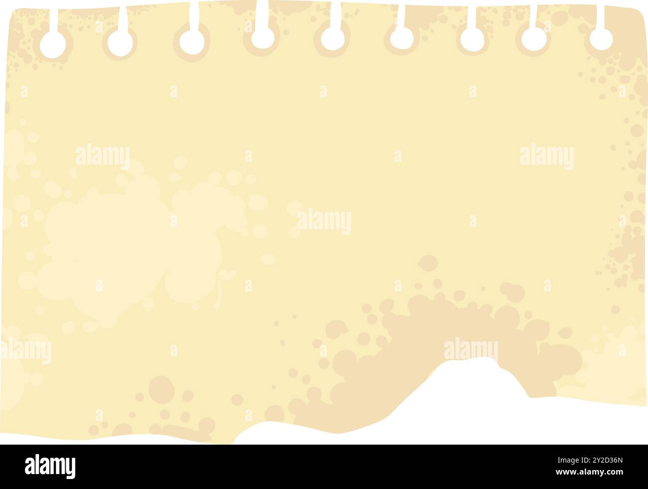 Old scrapbook paper. Crumpled paper page, vintage scrapbook papers and ...