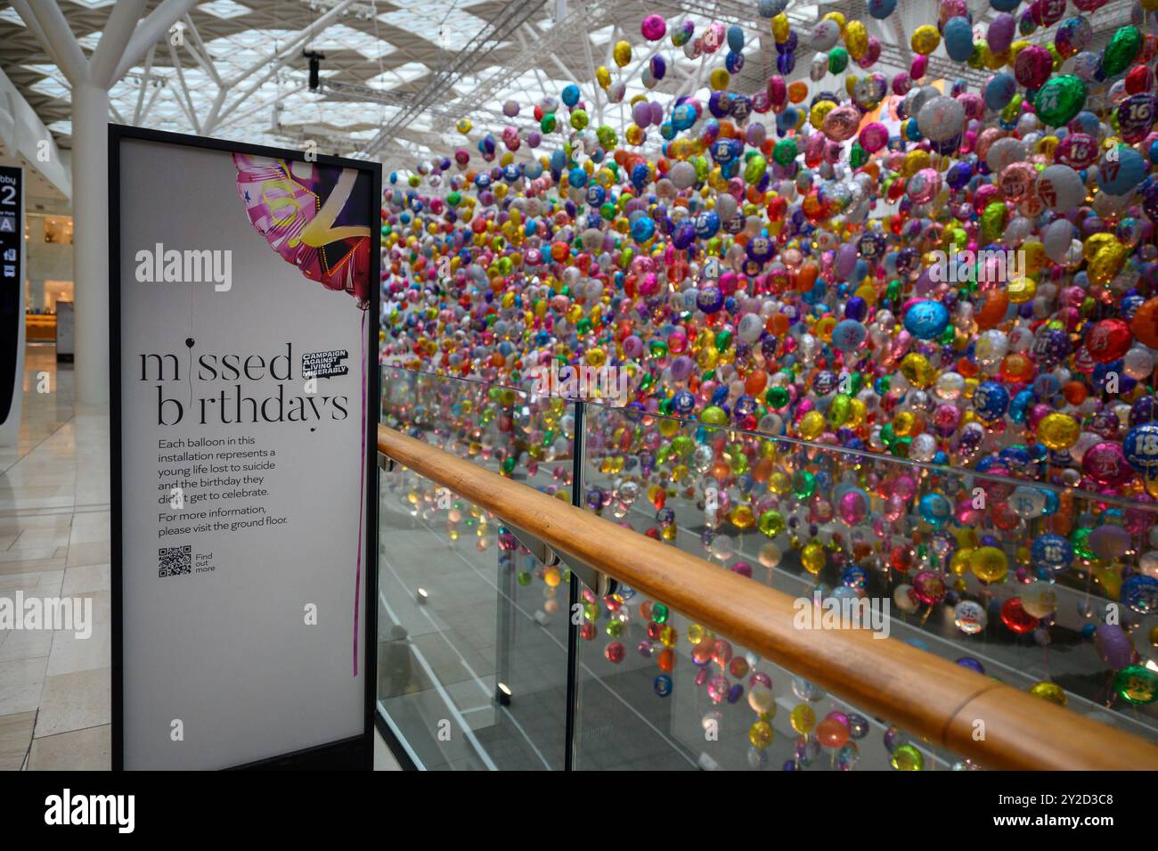 London, UK. 10th Sep, 2024. Today is World Suicide Preventtion Day ...