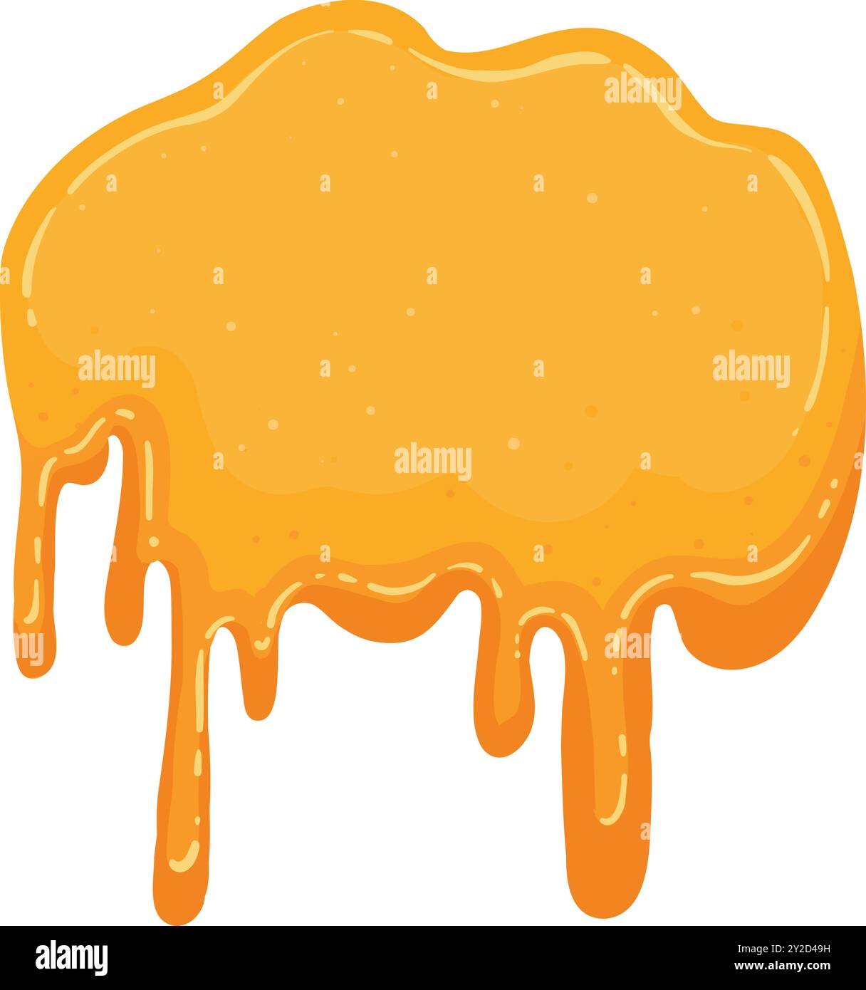 Cartoon sticky slime. Goo liquid slime splatter, mucus splash. Jelly ...