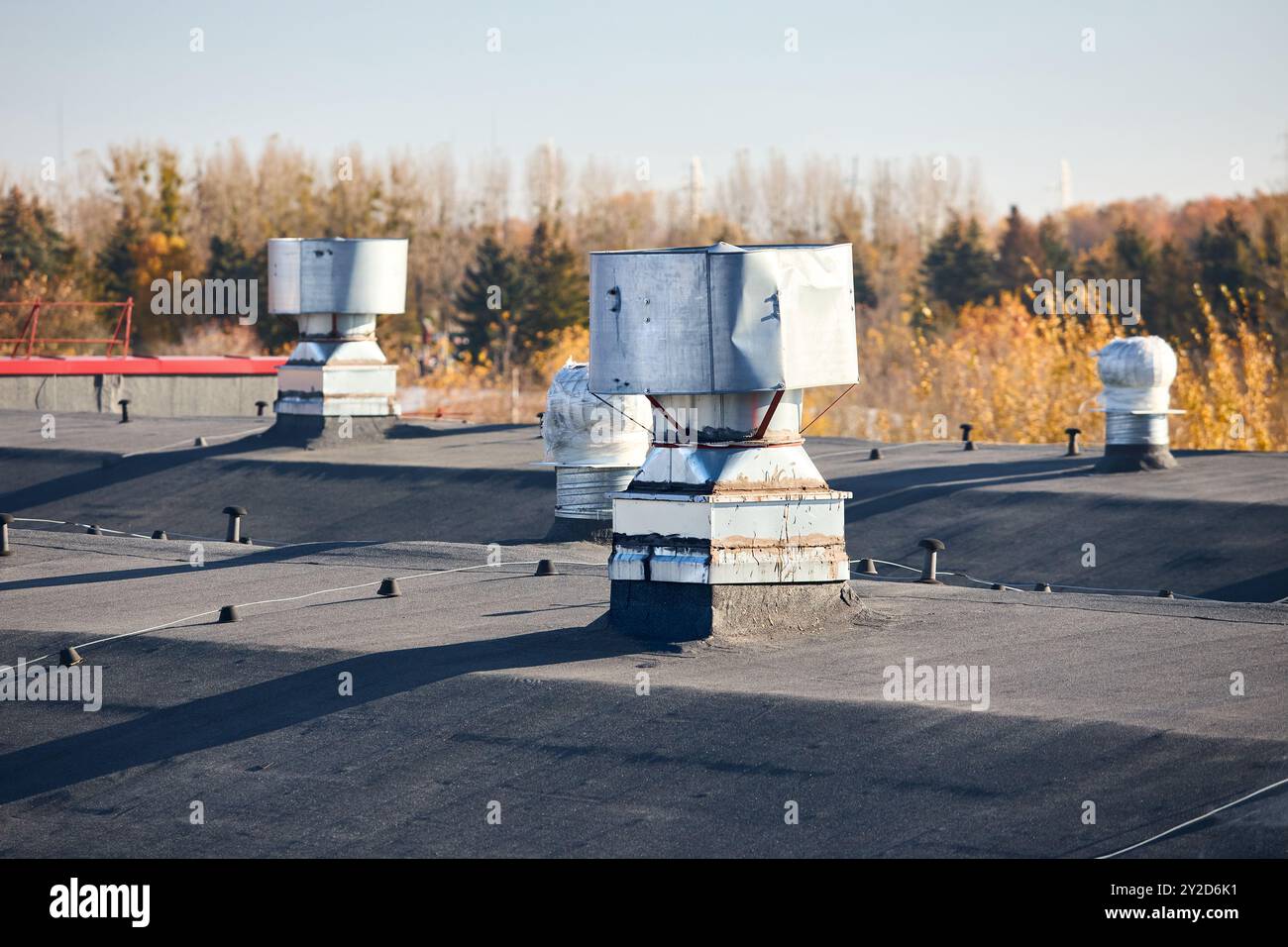 Air roof exhaust ventilation fan system of industrial large commercial ...