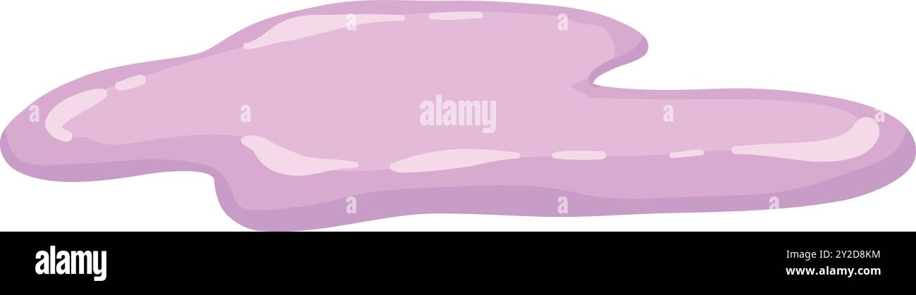 Cartoon sticky slime. Goo liquid slime splatter, mucus splash. Jelly ...