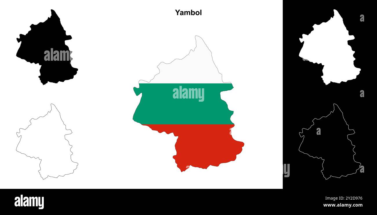 Map of yambol hi-res stock photography and images - Alamy