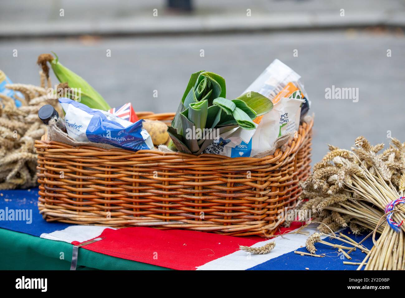London, England, UK. 10th Sep, 2024 Back British Farming Day a Tractor ...