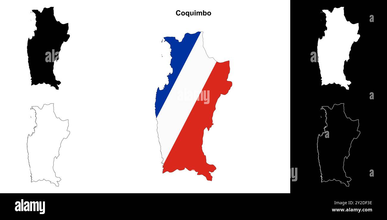 Map of coquimbo hi-res stock photography and images - Alamy