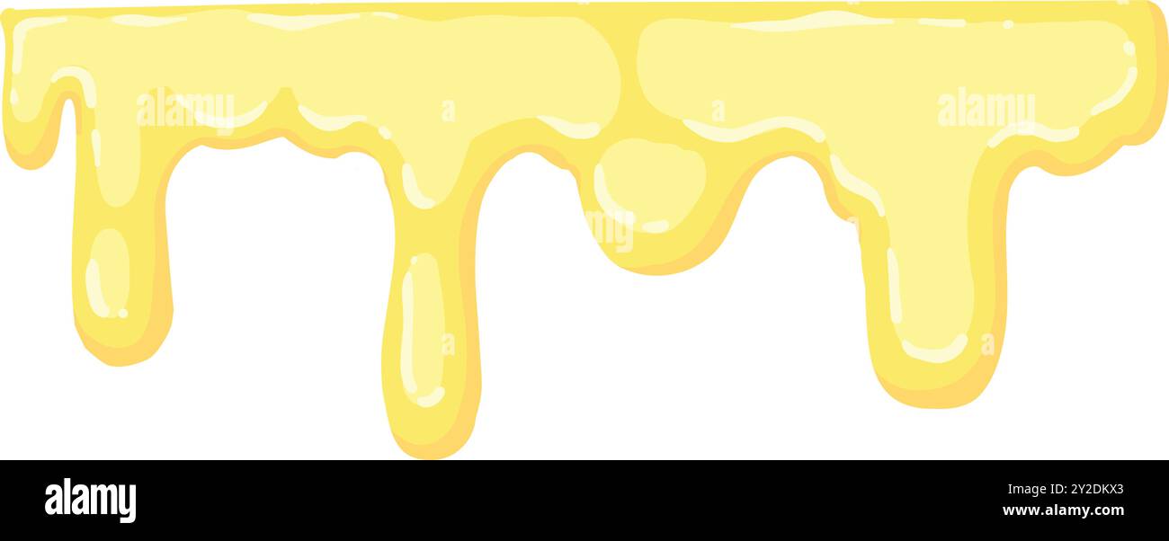 Cartoon sticky slime. Goo liquid slime splatter, mucus splash. Jelly ...