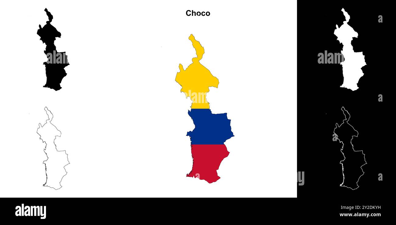 Blank choco map hi-res stock photography and images - Alamy