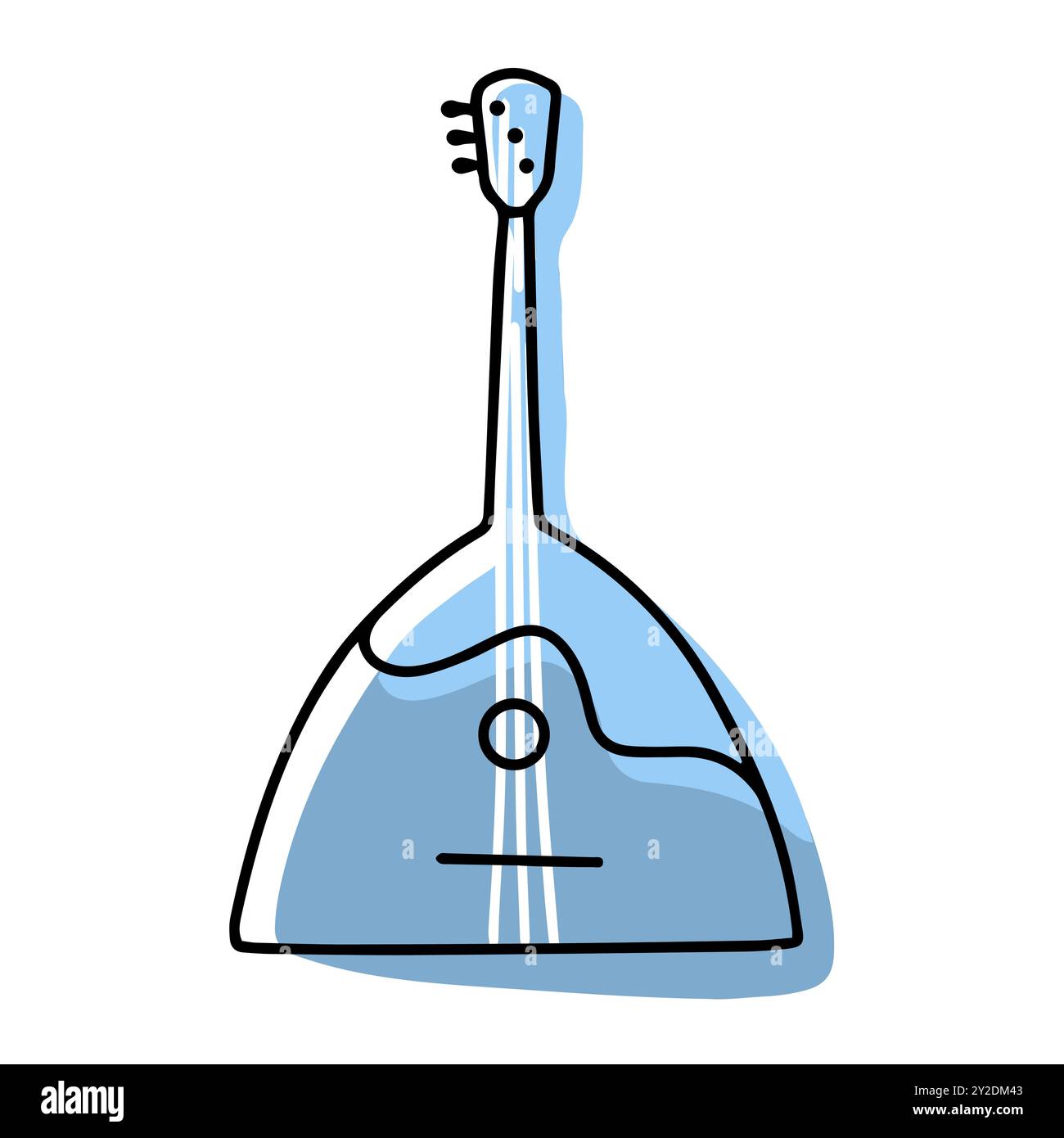 Music stringed instrument Cut Out Stock Images & Pictures - Alamy