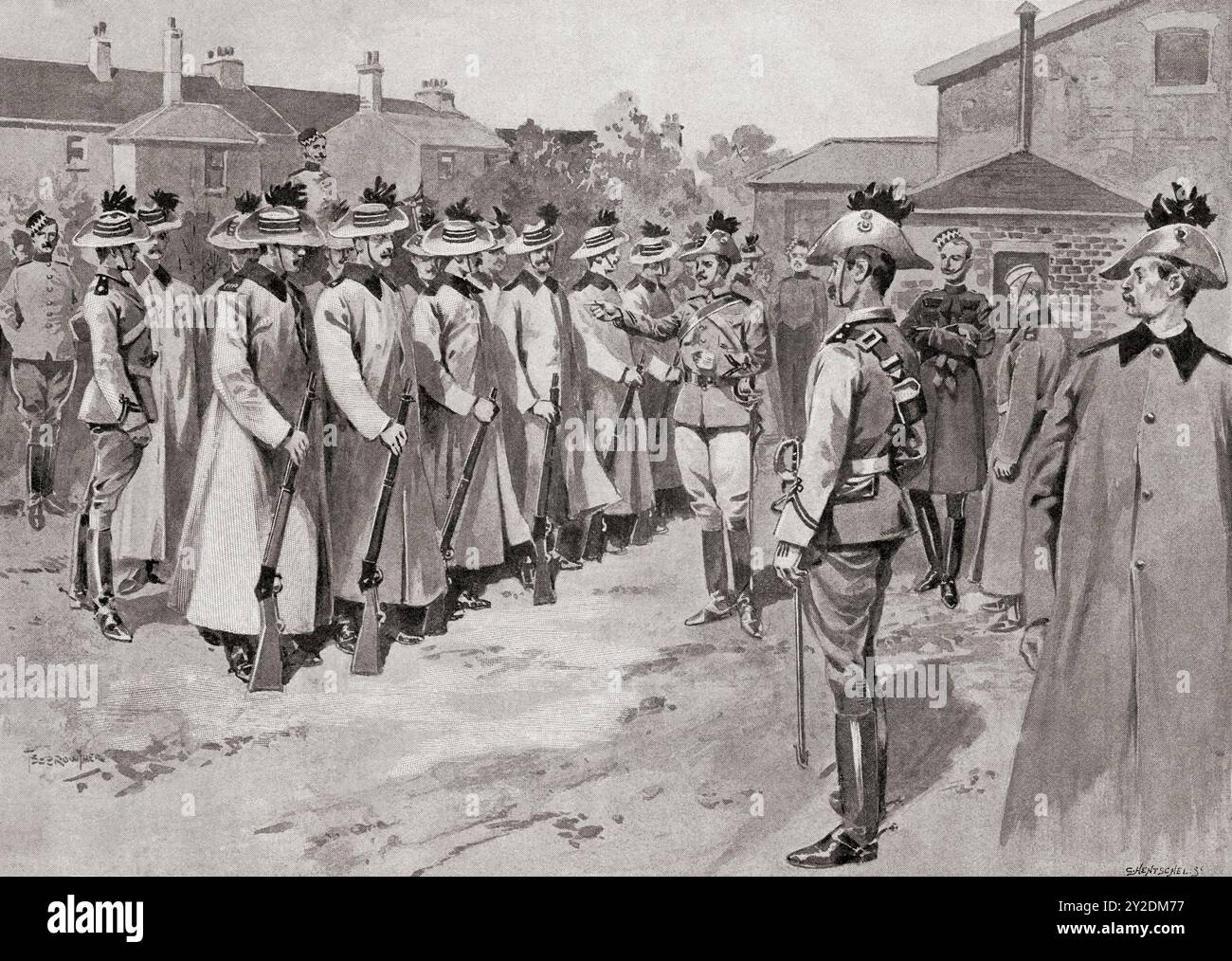 Victoria mounted rifles hi-res stock photography and images - Alamy
