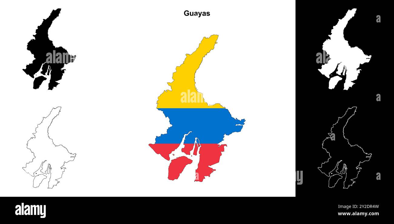 Guayas eps map hi-res stock photography and images - Alamy