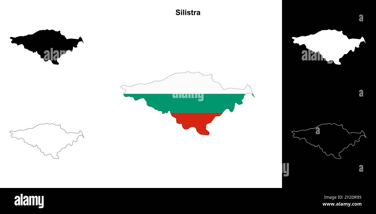 Map of silistra hi-res stock photography and images - Alamy