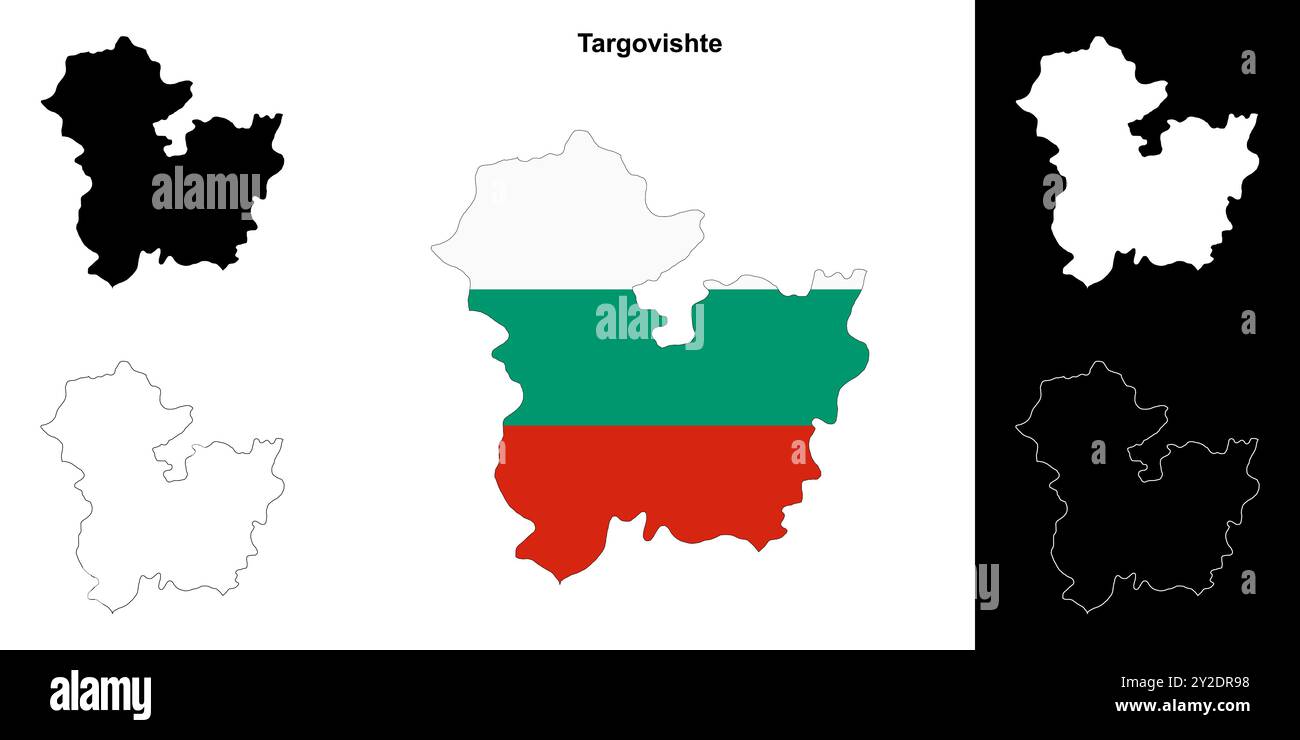 Map of targovishte hi-res stock photography and images - Alamy