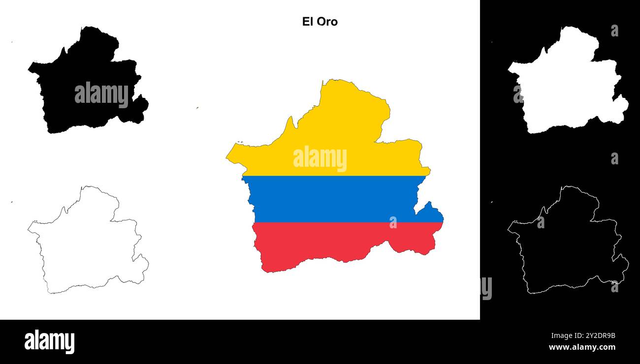 El oro eps map hi-res stock photography and images - Alamy