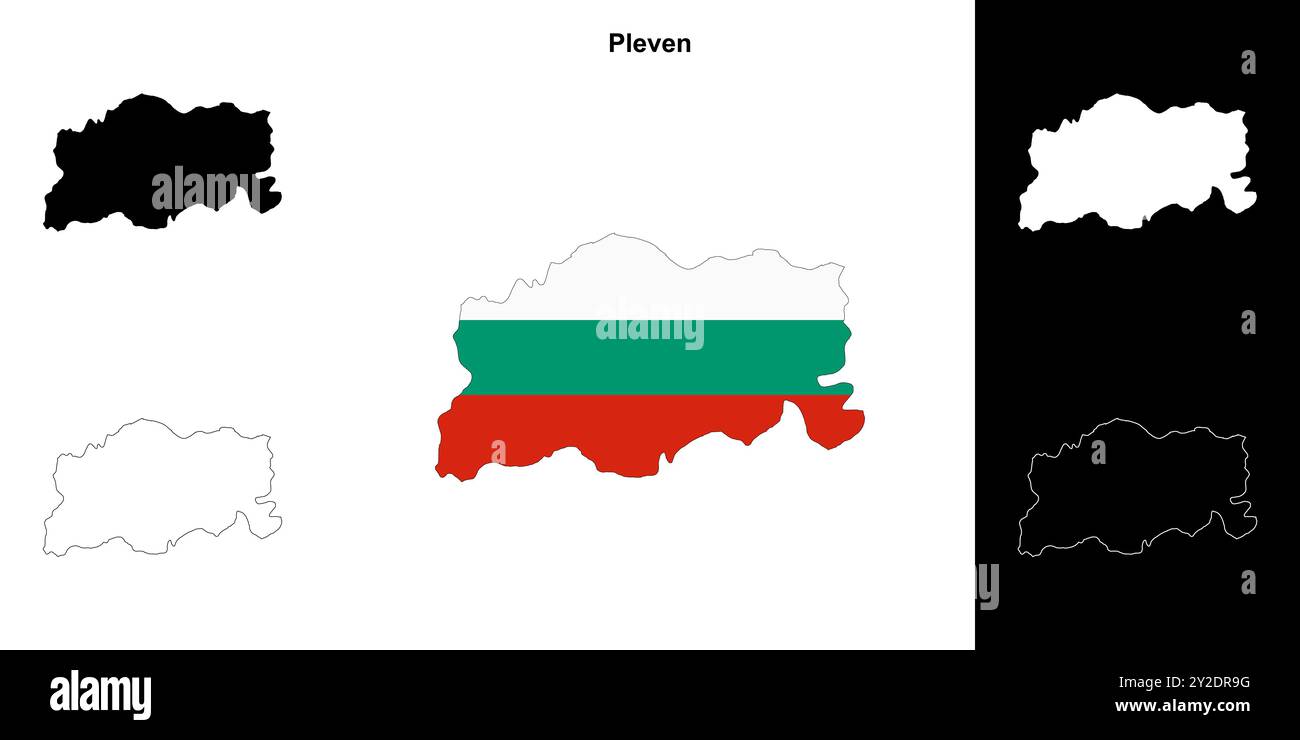 Pleven province outline map set Stock Vector Image & Art - Alamy Pleven province outline map set Stock Vector Image & Art - Alamy